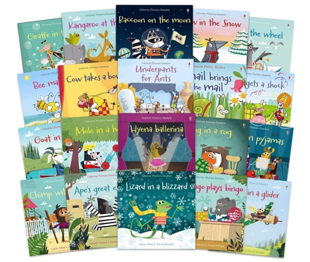 Usborne My First Phonics Reading Library 20-Book Set – Ten Palm Trees