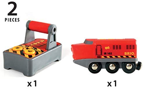 Brio 33213 Remote Control Engine, 2 Pieces Train – Ten Palm Trees